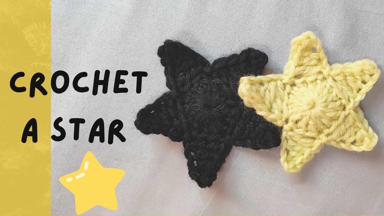 How to crochet a star| simple and easy tutorial @maltidacrochet - YouTube