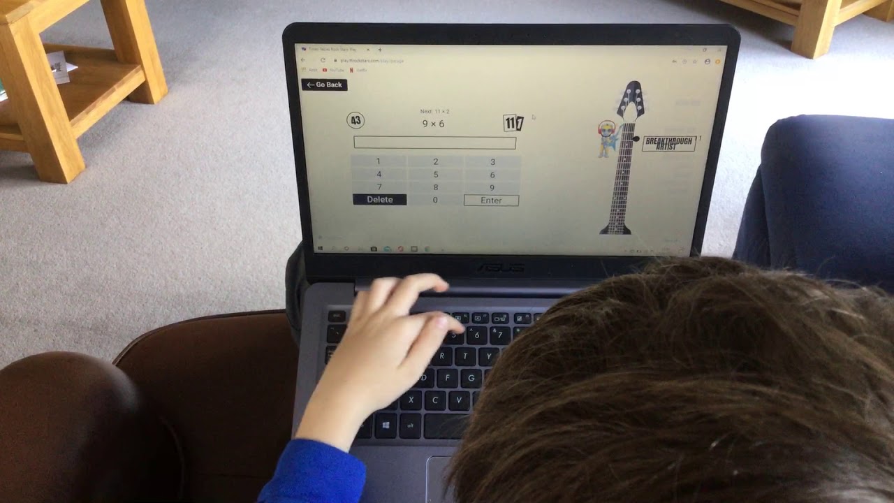I am good at ttrs (times tables rock stars) speed:1.54 39 correct - YouTube