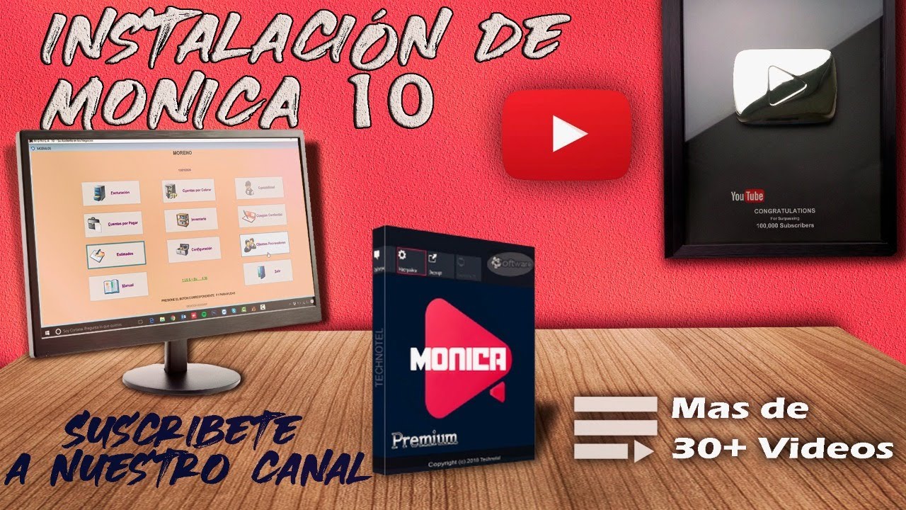 Como Instalar Monica10 COMPLETO - YouTube