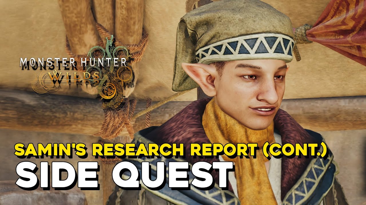 Monster Hunter Wilds Samin's Research Report (Cont.) Side Quest Guide (Rime Beetle Location ...
