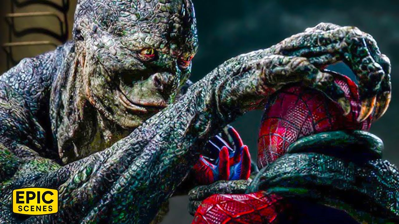 The Lizard Unleashes His Full Power Against Spider-Man – The Amazing ...