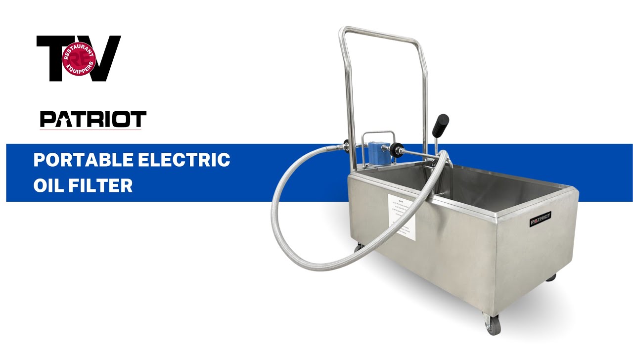 Patriot Portable Electric oil Filter PA0118 - YouTube