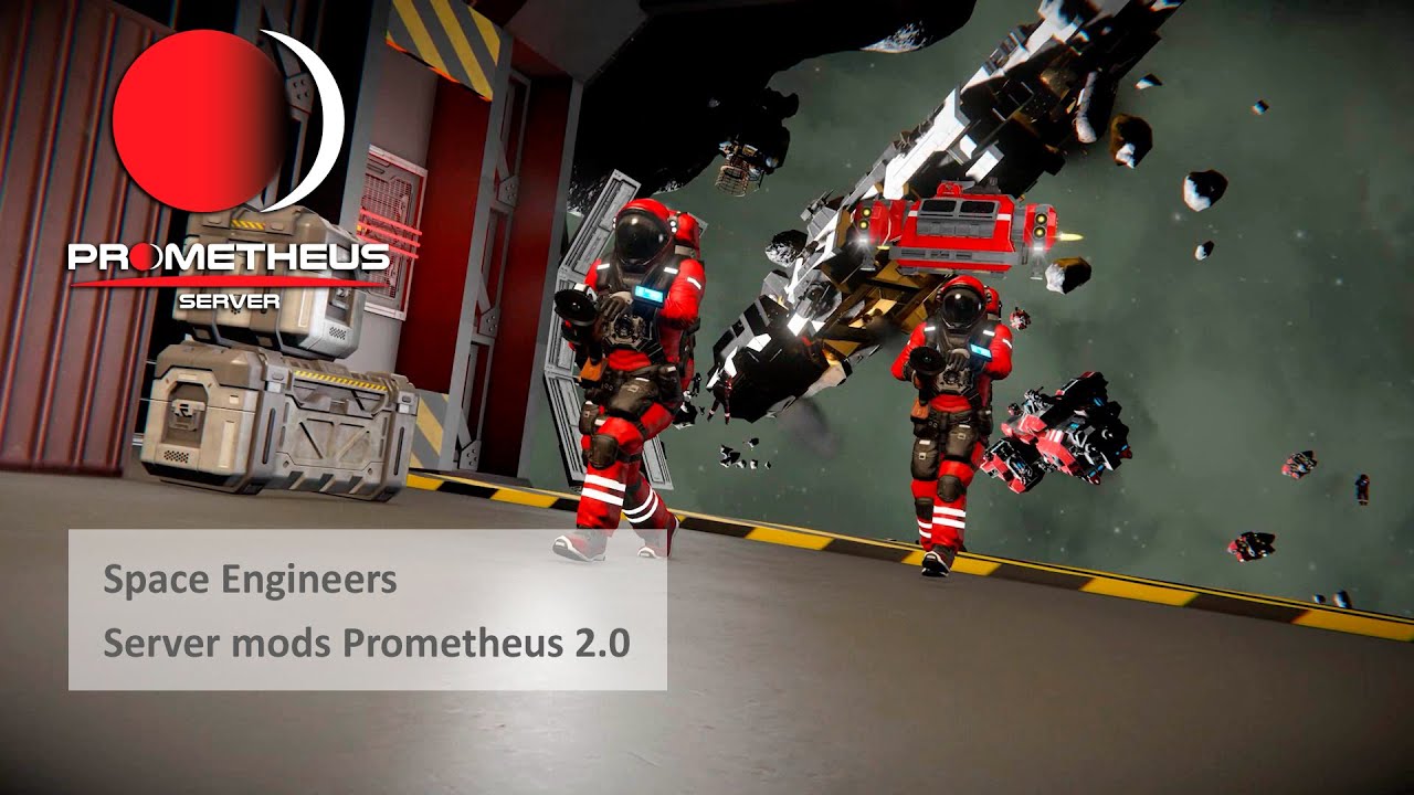 НПС боты Space Engineers Prometheus 2 0 - YouTube