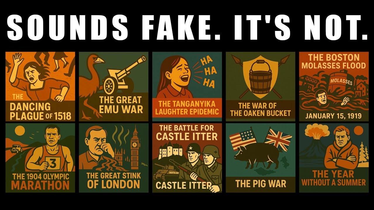 10 Historical Events So Bizarre They Sound Made Up - YouTube