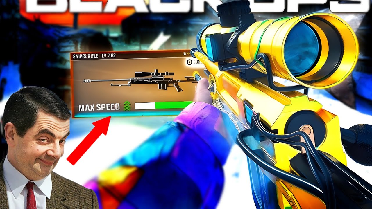 Maximum speed LR 762 sniper class in BO6 | Aggressive sniping call of ...