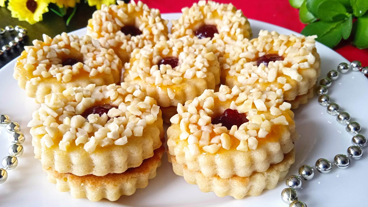 LINECKÉ LEPENÉ CUKROVÍ S MANDLEMI, lahodné vánoční cukroví! Vyzkoušejte ...