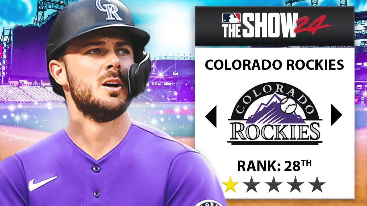 I Rebuild the Colorado Rockies in MLB The Show 24 - YouTube