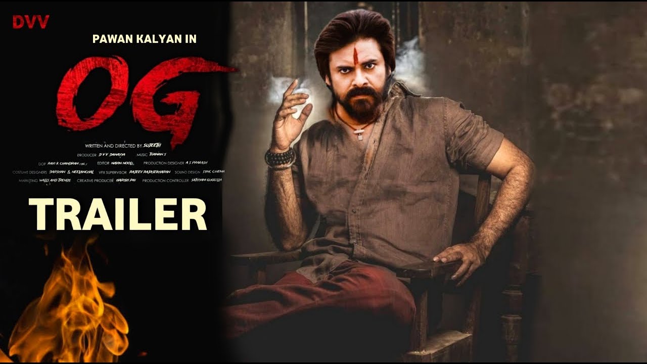 OG Official Trailer | Pawan Kalyan , Thaman , Priyanka Mohan , Sujith ...