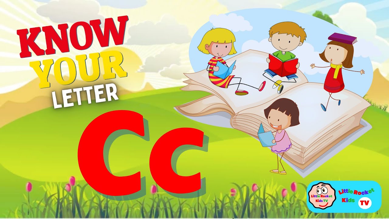 Toddlers Learn how to Read Letter C | Phonics | Step-by-step - YouTube