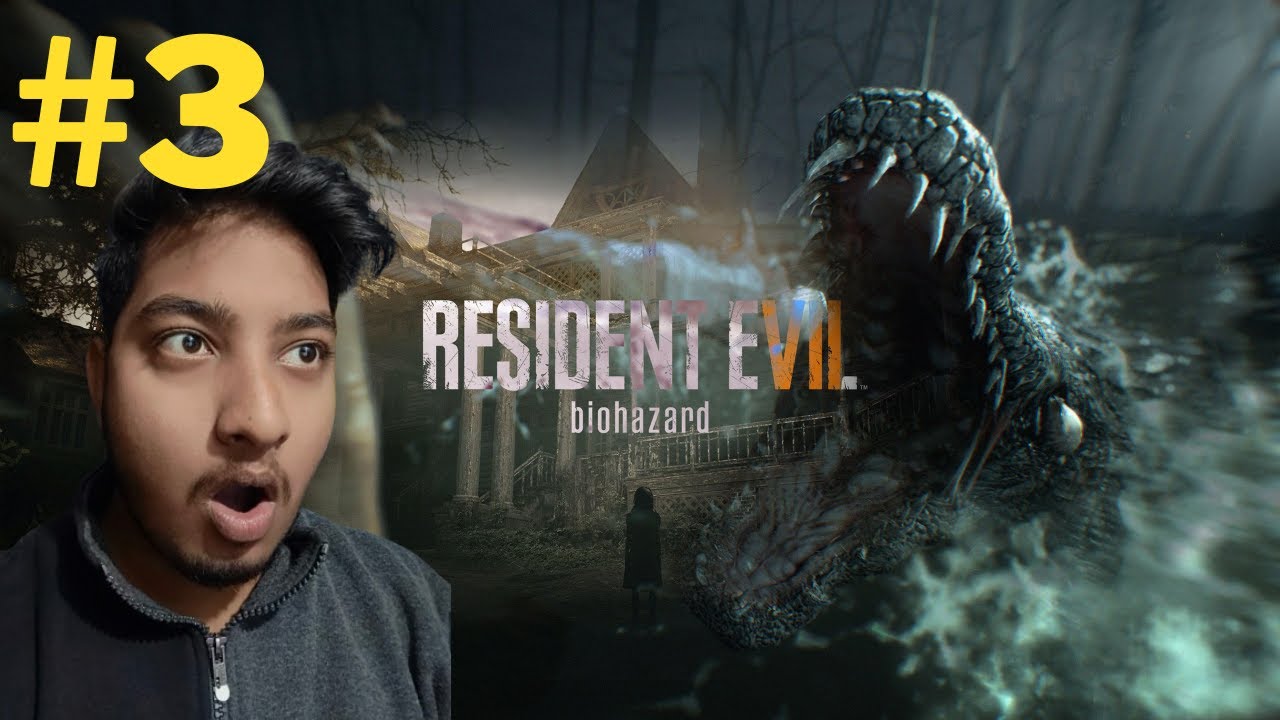 RESIDENT EVIL 7 BIOHAZARD PART 3 fight with venom - YouTube
