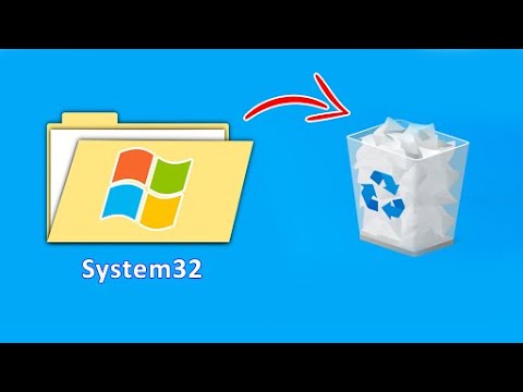 SYSTEM 32 SİLMEYİ DENEDİM! (SİLİNDİ)