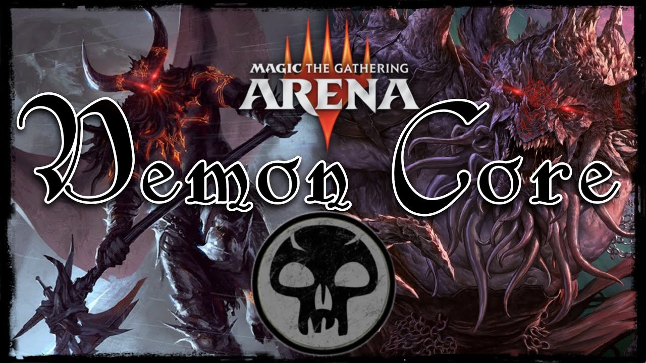 Infinite Darkness | MTG Arena - Mono Black Demon Tribal Ramp Life Drain ...