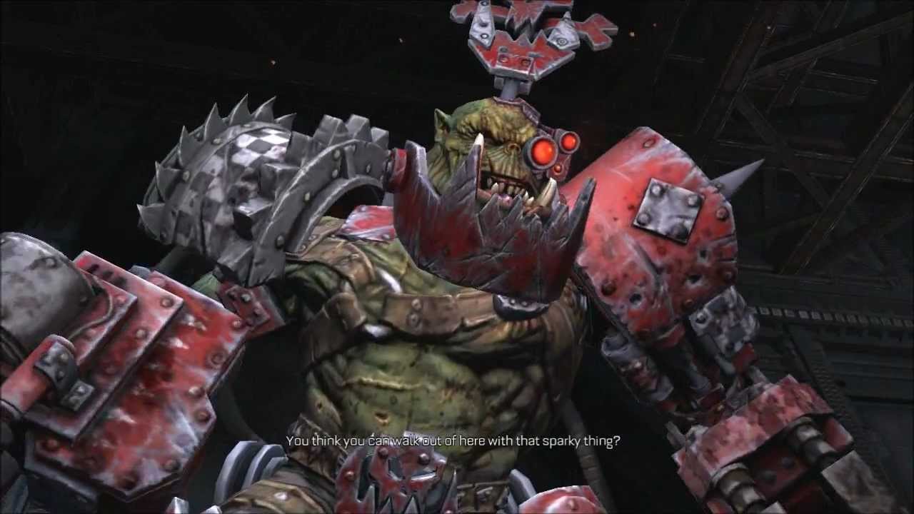 Let's Play 40k Space Marine w/commentary PT:14.5 (BLIND) Boss Grimskull ...