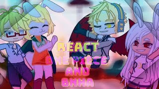 |🇷🇺🇺🇸🇧🇷| One Piece and BnHA react to edit 1/2 |GCRV|