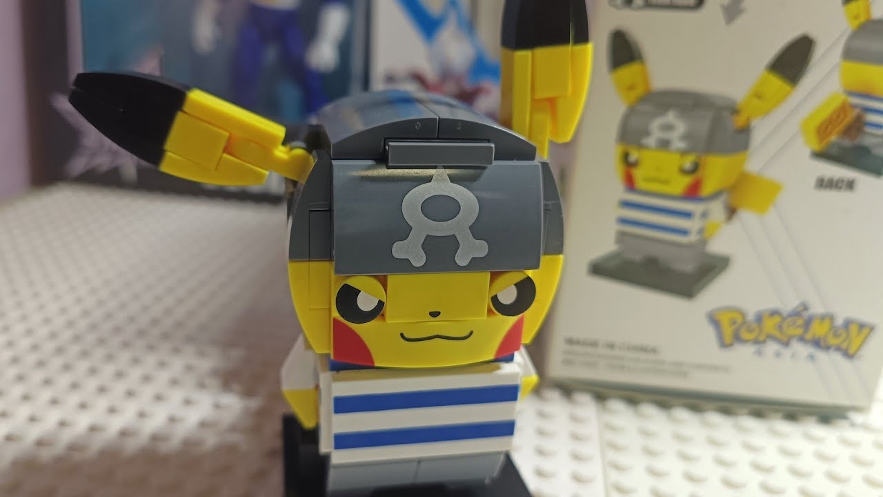 Keepley's Lego Blocks Pikachu Team Aqua Stop Motion - YouTube