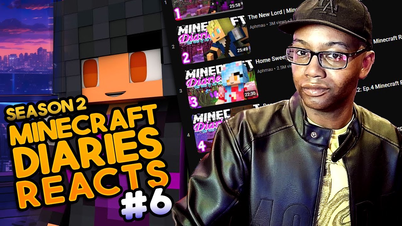 RHYS VA Reacts to MINECRAFT DIARIES S2! - Ep 6 - YouTube