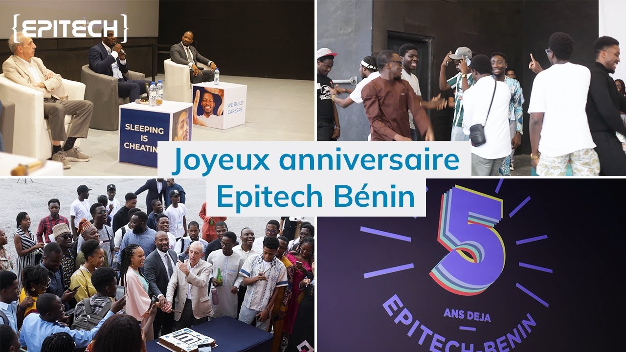 Joyeux anniversaire Epitech Bénin - YouTube