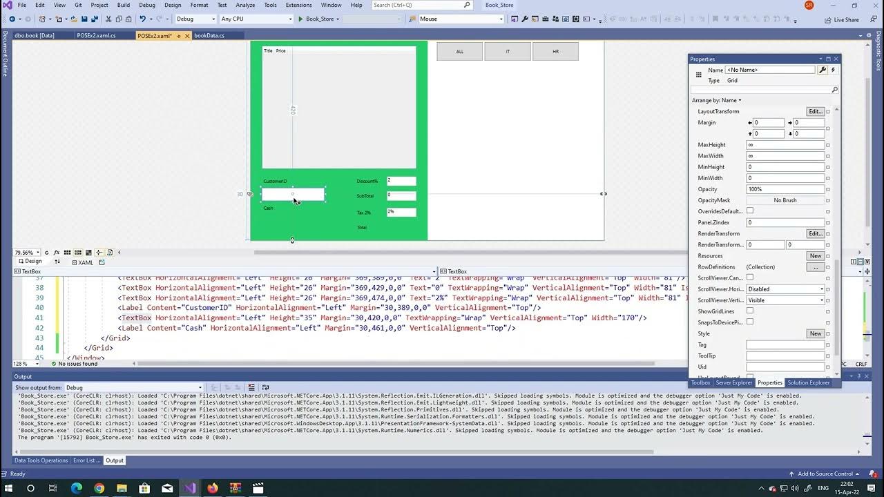 Point of sale (POS) using WPF C# Project 2 - Part 5 - YouTube