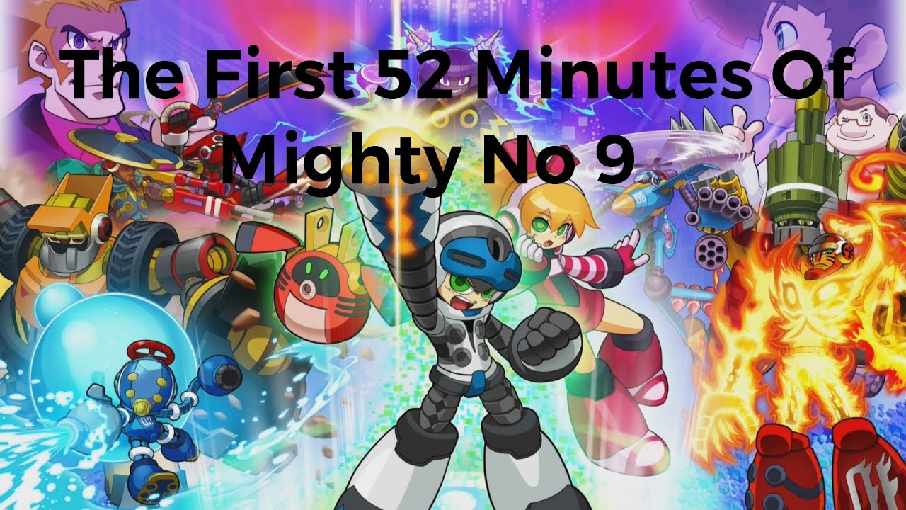 Mighty No 9 | The First 52 Minutes | Aviator, Pyrogen, & Cryosphere PS4 ...