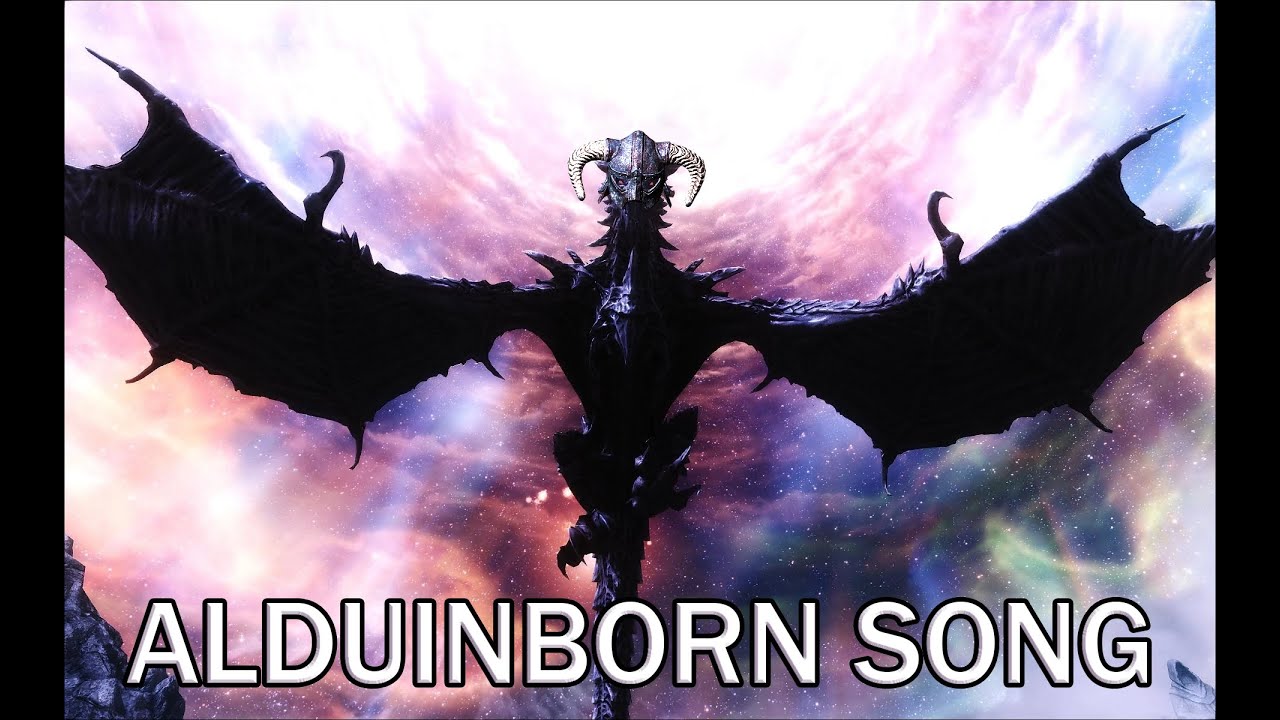 ALDUIN FROM SKYRIM SINGS DRAGONBORN SONG // AI COVER 2023 - YouTube