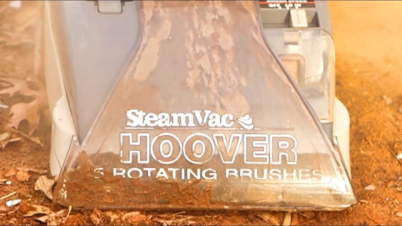 Hoover SteamVac Carpet Cleaner Destruction - YouTube