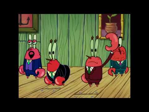 Spongebob- cheapskate handshake