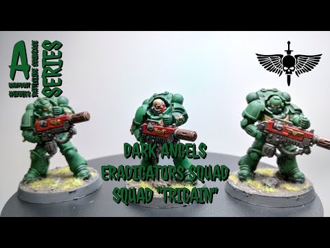 A WARPDUST HOBBIES BATTLELINE SHOWCASE SERIES DARK ANGELS ERADICATORS ...