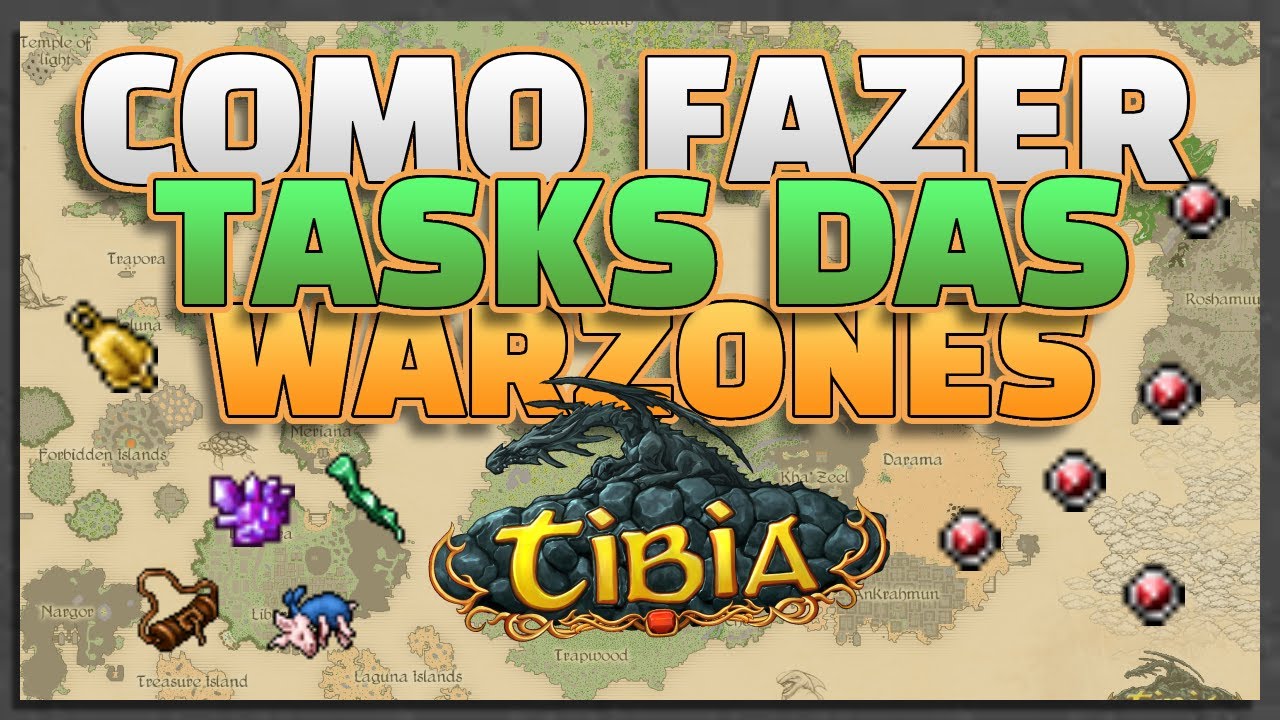 Tibia - Como Fazer as Tasks das Warzones 1, 2 e 3! Tutorial Completo [Guia 2025] #tibia - YouTube