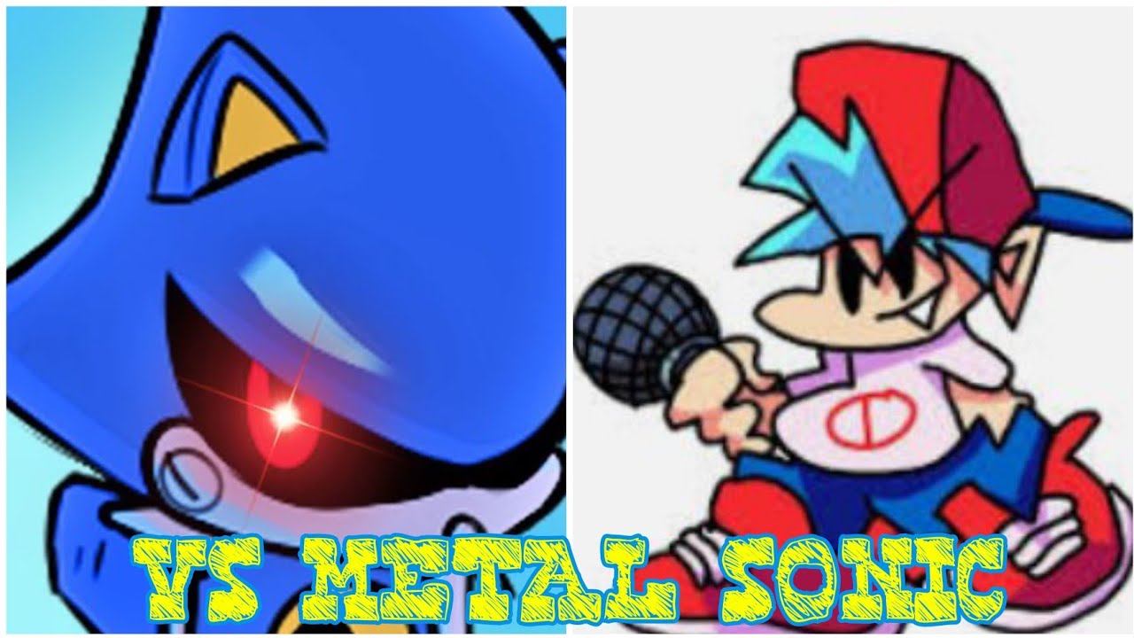 vs Metal Sonic fnf FULL WEEK - YouTube