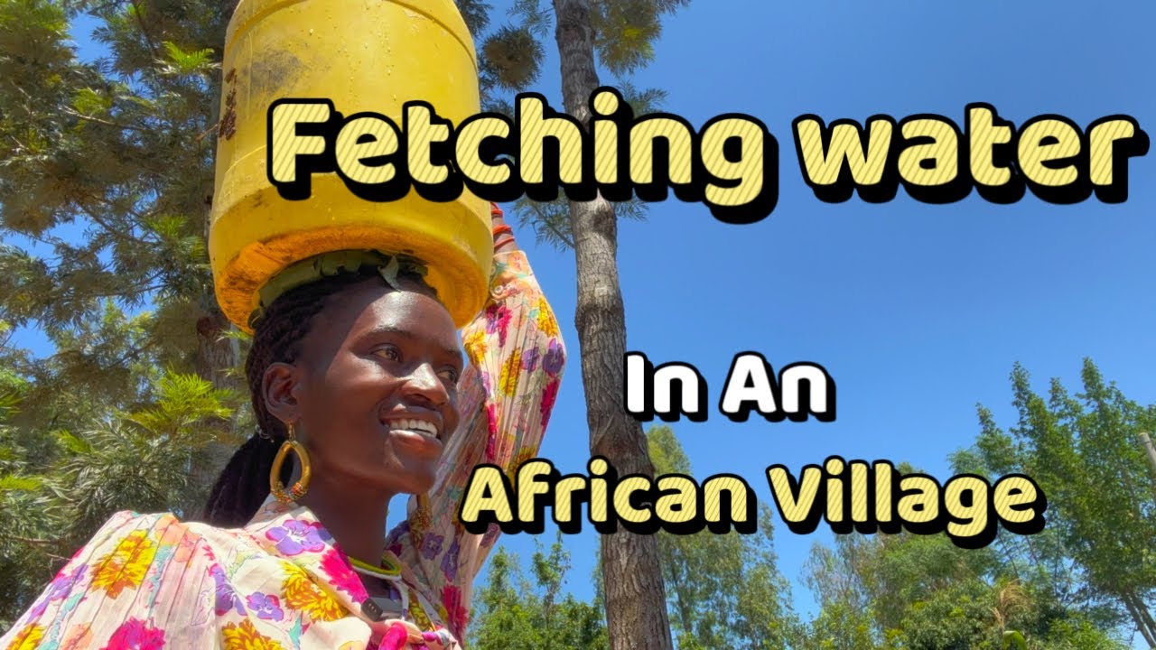 Where and how we FETCH WATER in this African Ugandan Village - YouTube