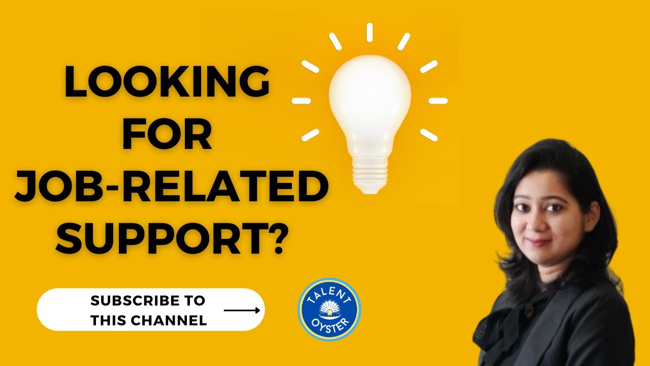 Looking for job-related support?? Subscribe to this YouTube channel..# ...