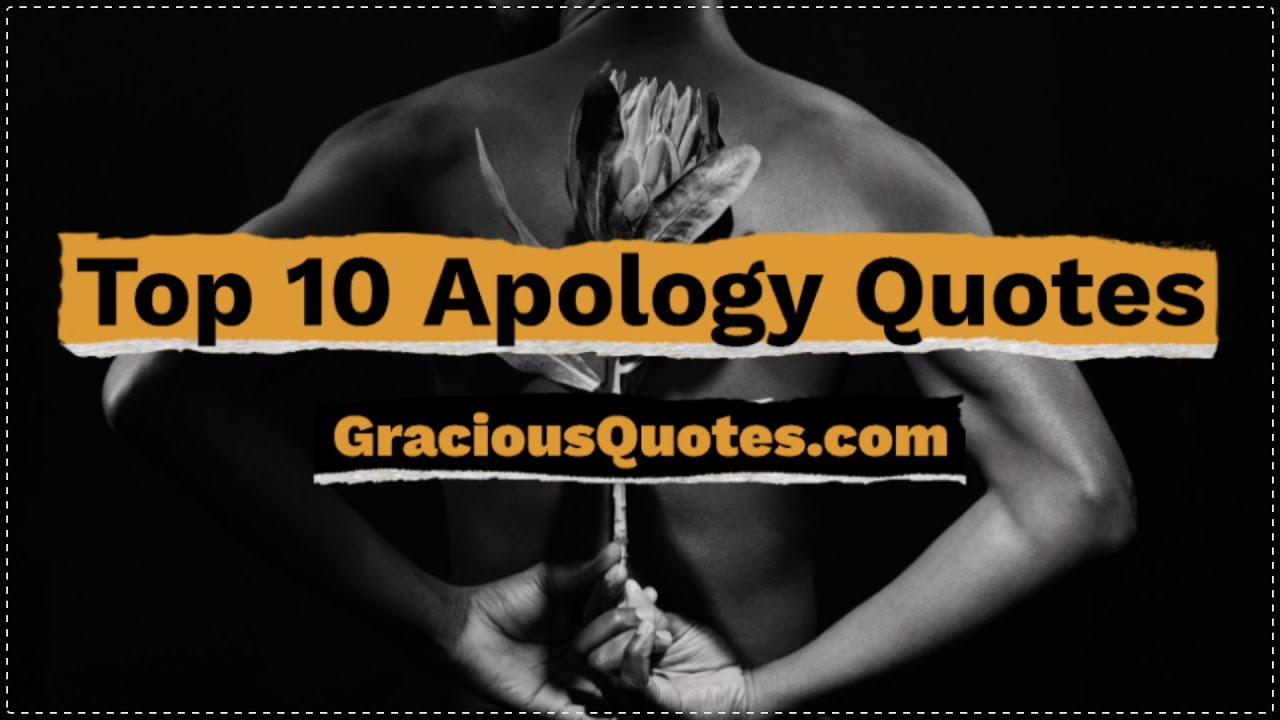 Apologize Quotes