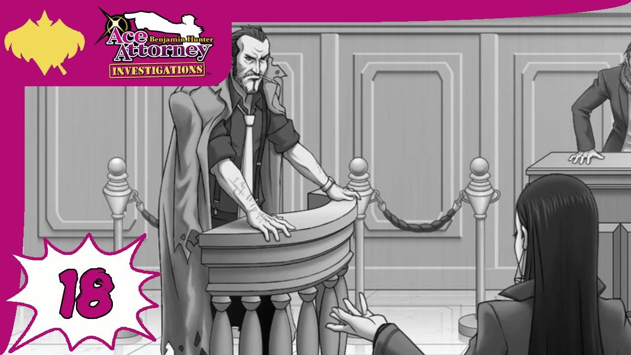 LE MOMENT DU CRIME - Let's Play Benjamin Hunter : Ace Attorney ...