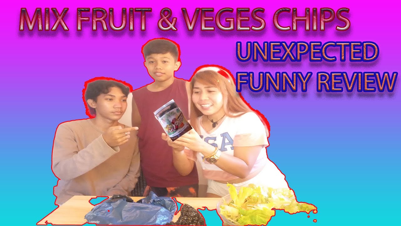 UNEXPECTED FUNNY REVIEW REVEAL, MIX FRUIT AND VEGES CHIP, TRENDING CHIPS ON TIKTOK - YouTube