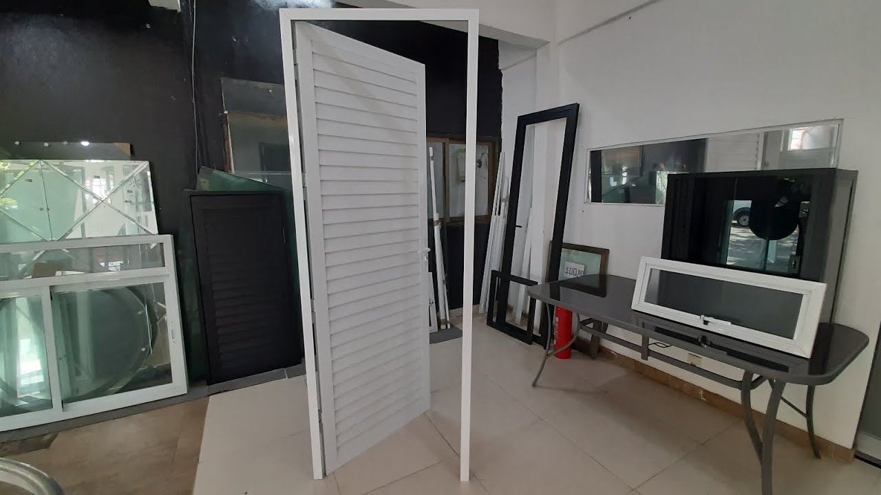 Como instalar porta de alumínio suprema de abrir. INSTALAÇÃO COMPLETA ...