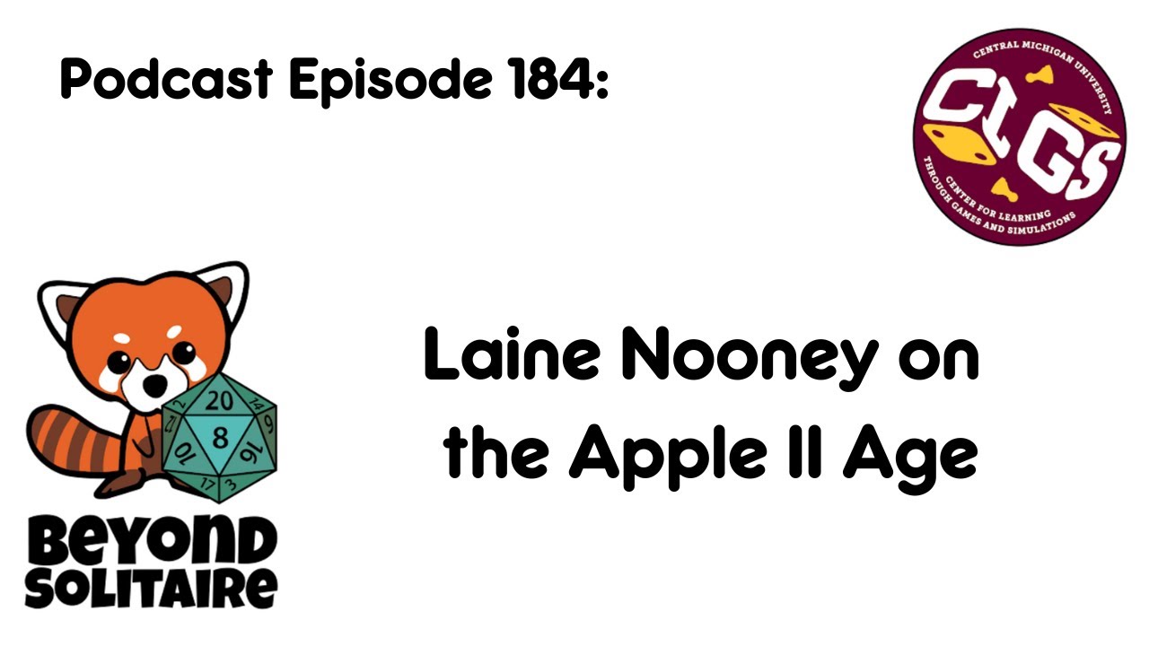 Beyond Solitaire Podcast 184: Laine Nooney on the Apple II Age - YouTube