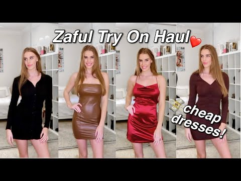 Zaful Try on Haul | Affordable Dresses | November 2021