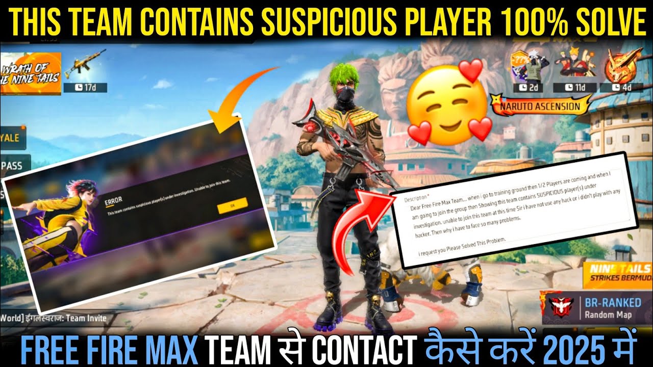 How To Solve This team contains suspicious player(s) under ...