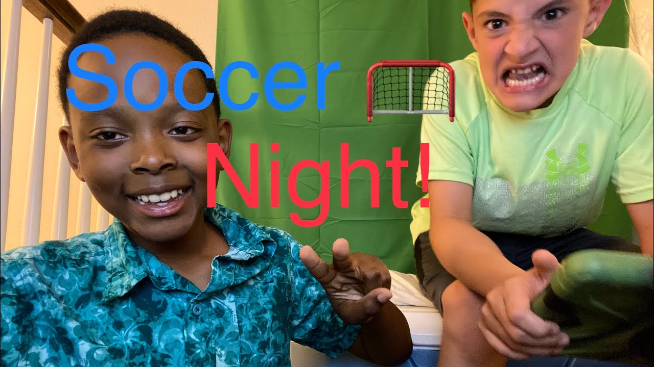 MY FRIEND IS PLAYING SOCCER WITH ME AND MY SOCCER BALL! (FLAMingoKid ...