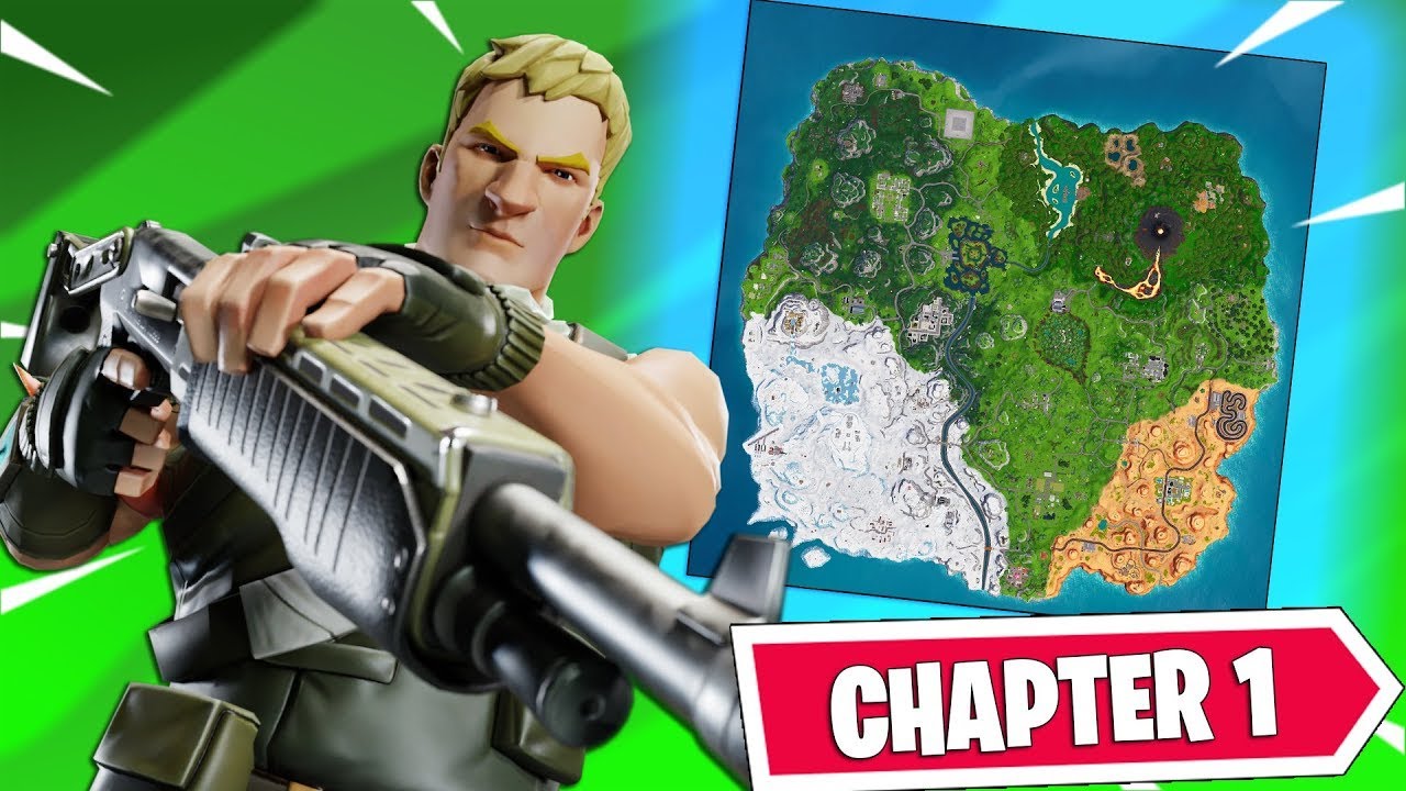 Yeni Chapter 1 Haritası Geldi ! Fortnite Battle Royale - YouTube