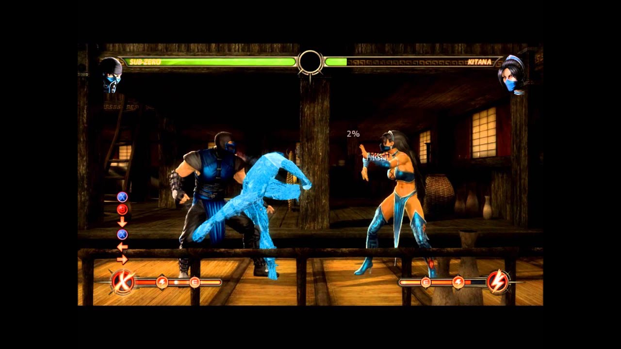 MK9 Sub Zero Ice clone Prison - YouTube