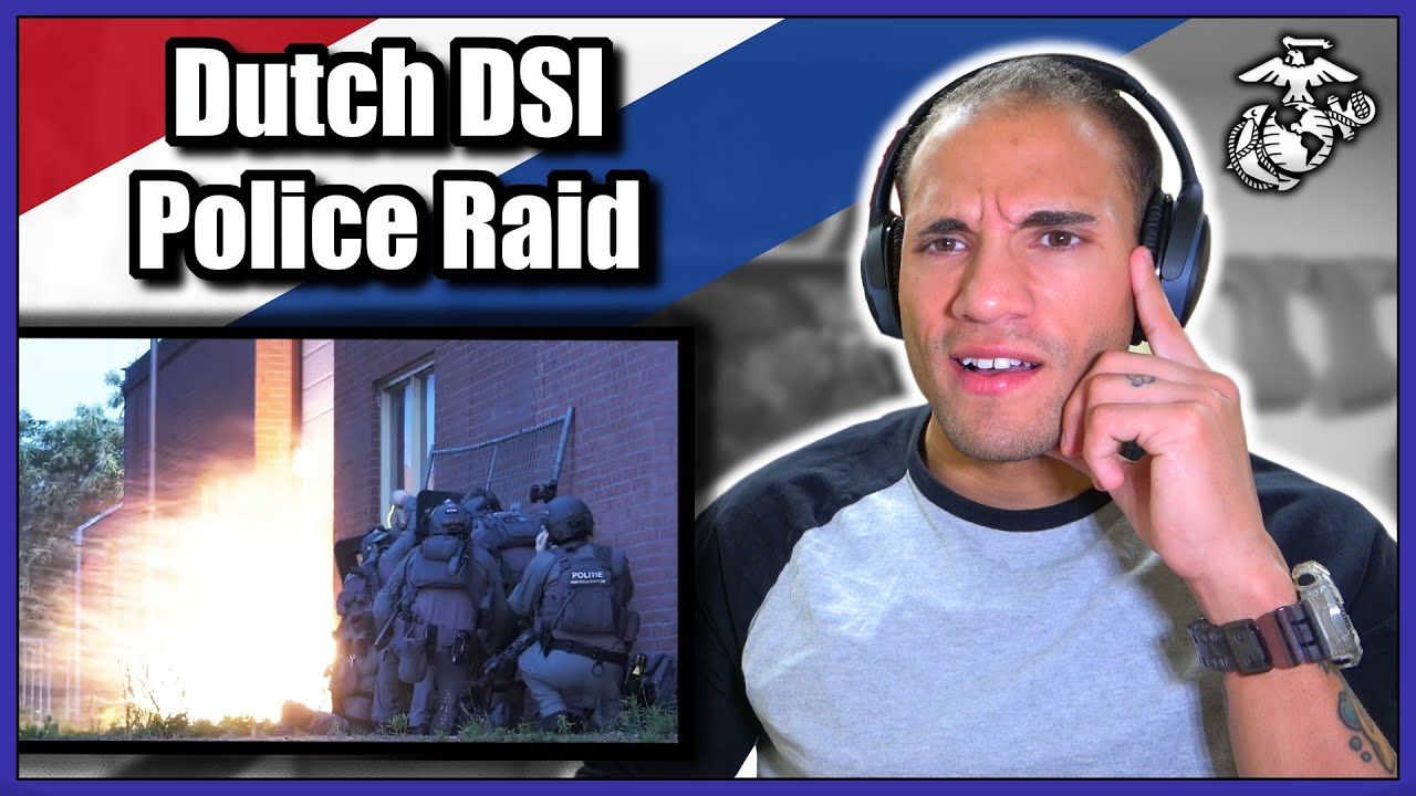 Marine reacts to Dutch DSI Police Raid (Dienst Speciale Interventies ...