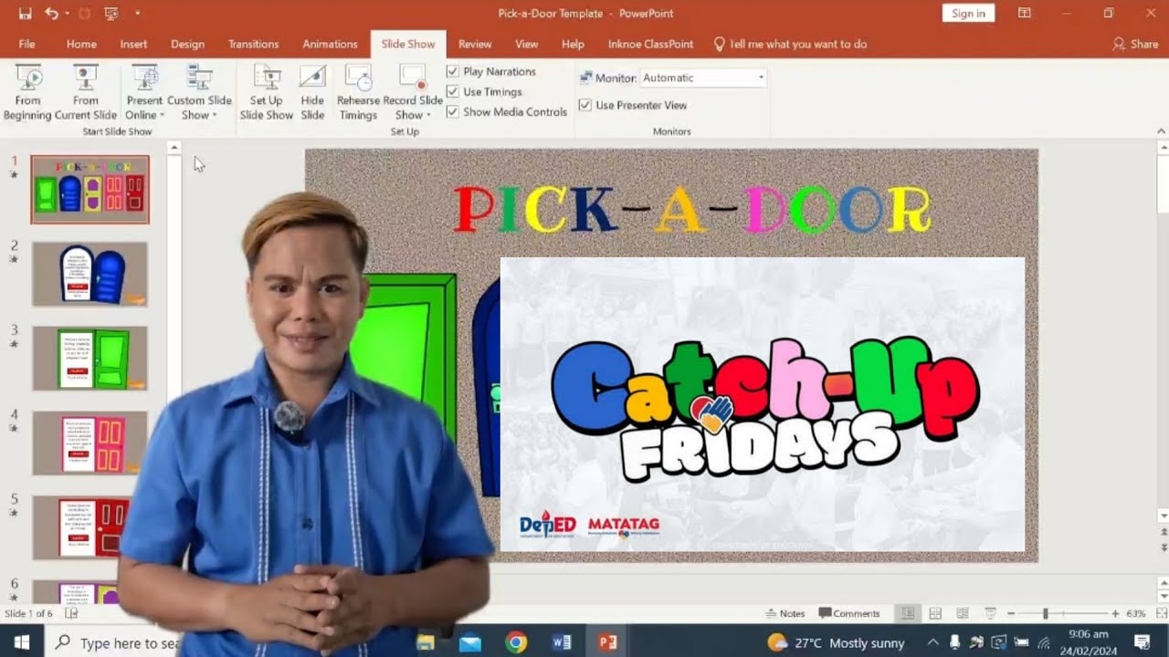 PICK-A-DOOR ACTIVITY | Interactive Activity for Catch Up Fridays and ...