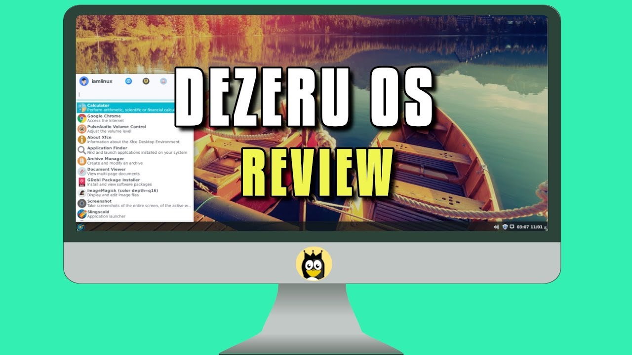 مراجعة توزيعة Duzeru OS - YouTube