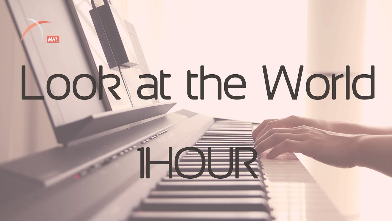 [ John Rutter ] Look at the World - 1HOUR - YouTube