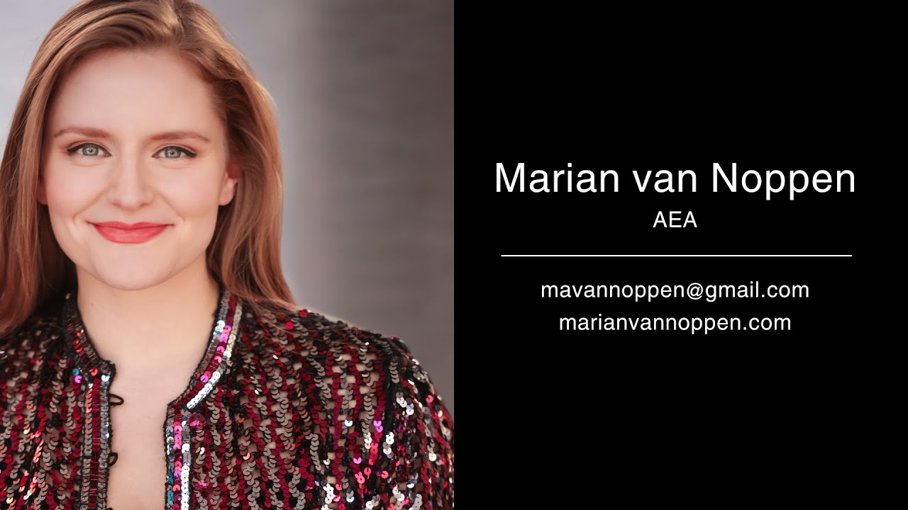 Marian van Noppen - Theatre Reel - YouTube