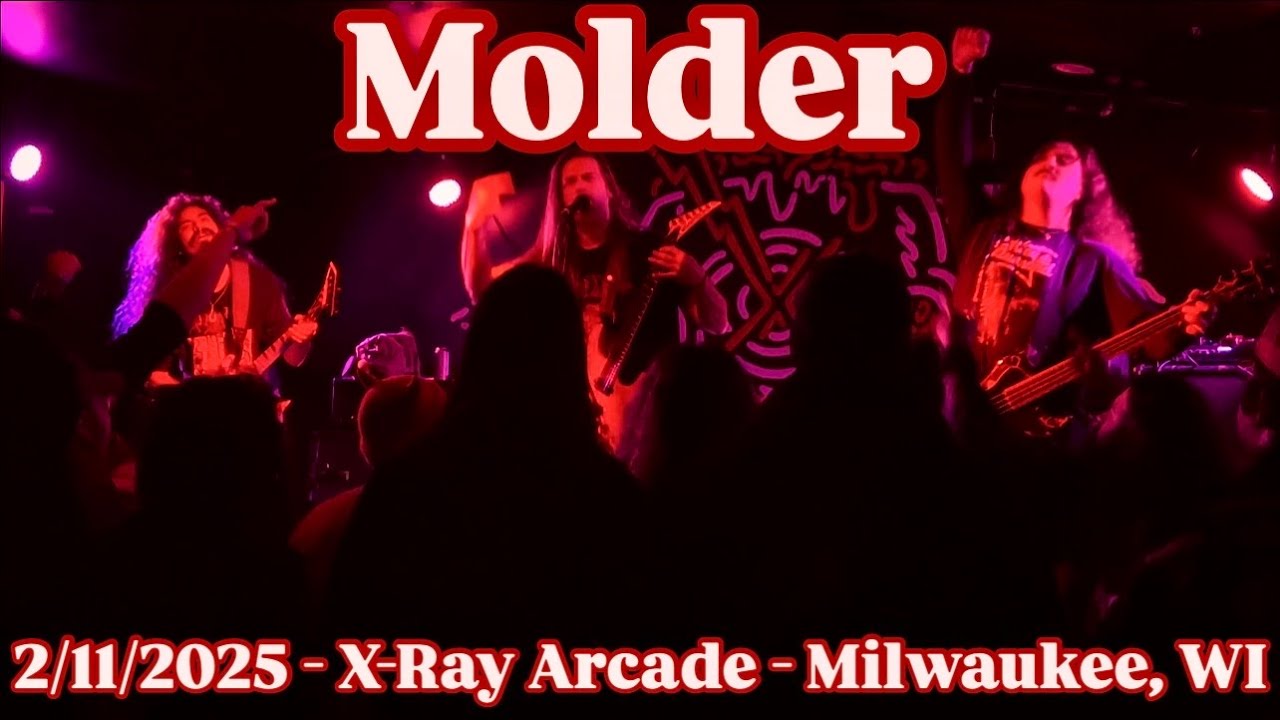 MOLDER - Full Set (Live) - 2/11/2025 - X-Ray Arcade - Milwaukee, WI ...
