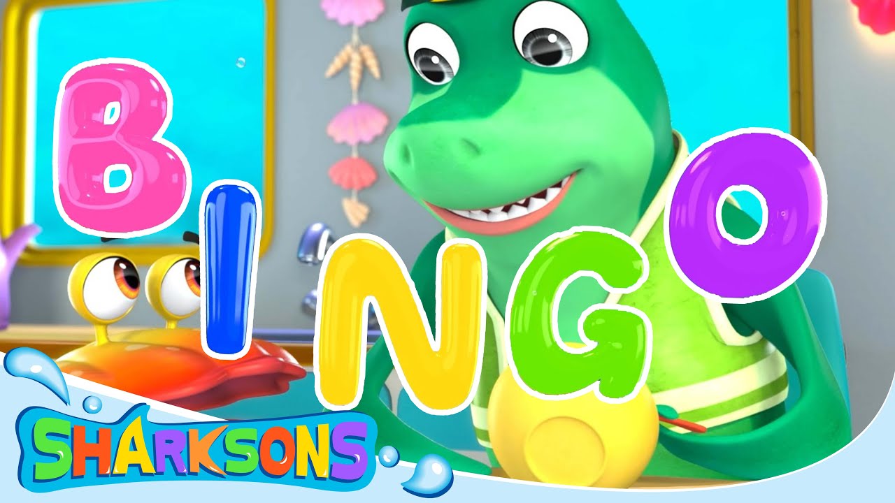 Sea Animals - BINGO | Learn ABC's | Videos for Kids | Nursery Rhymes ...