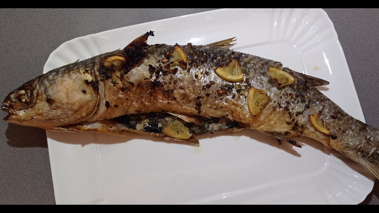CEFALO AL FORNO un secondo piatto di pesce semplicissimo da preparare ...