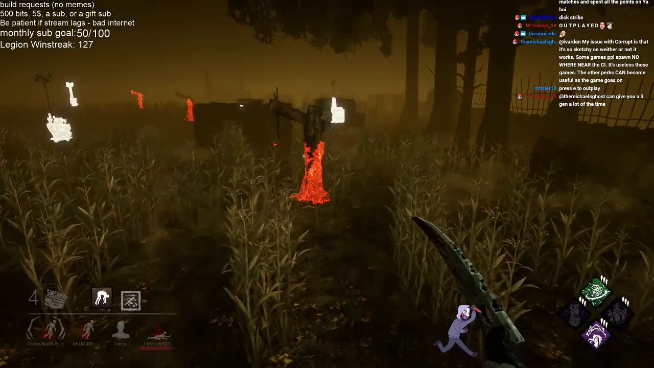 Legion on Rotten Fields - Dead by Daylight 32k - YouTube
